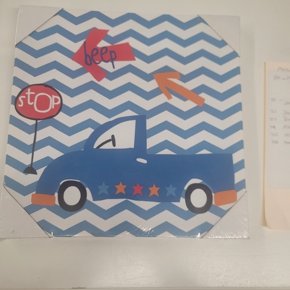 Hobby Lobby | Wall Decor | Hobby Lobby Kids Wall Art Truck Stop Sign ...